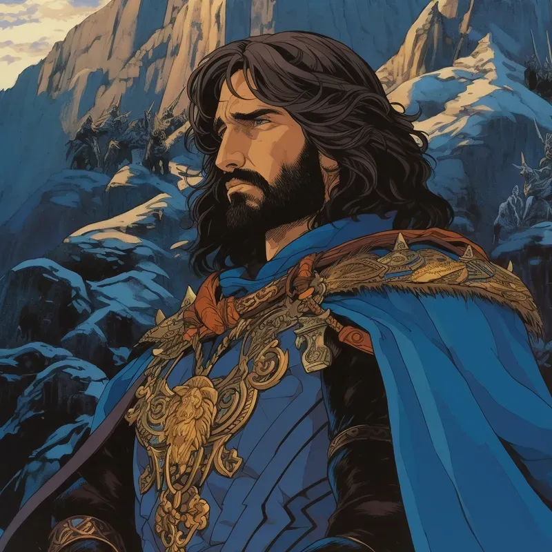 Banner Saga RPG Characters Midjourney Prompt | PromptBase