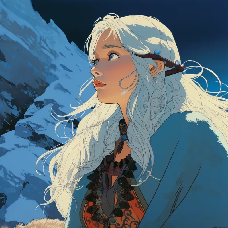 Banner Saga RPG Characters Midjourney Prompt | PromptBase