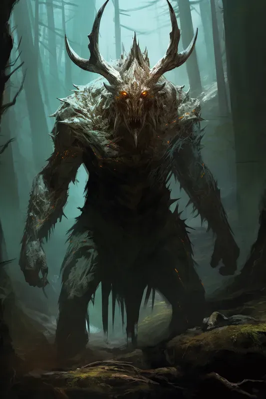 Gwent Style Monsters For RPGs Midjourney Prompt | PromptBase