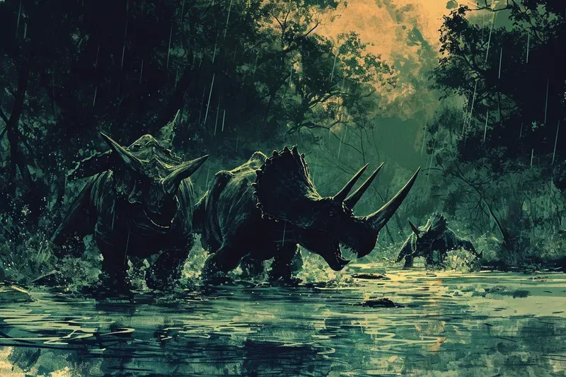 Dinocore RPG Scenes Midjourney Prompt | PromptBase
