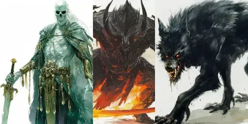 Middle Earth RPG Characters And Villains Midjourney Prompt | PromptBase