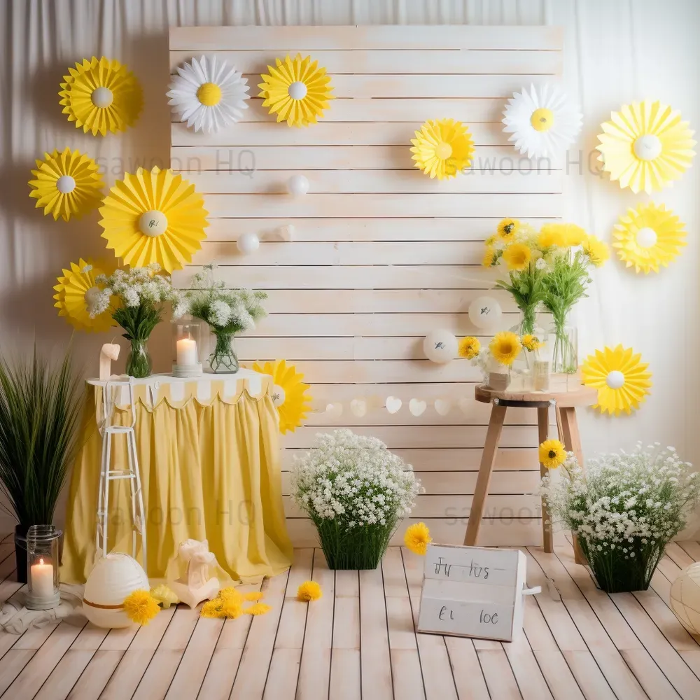 Modern Themed Photobooth Party Backdrops Midjourney Prompt | PromptBase