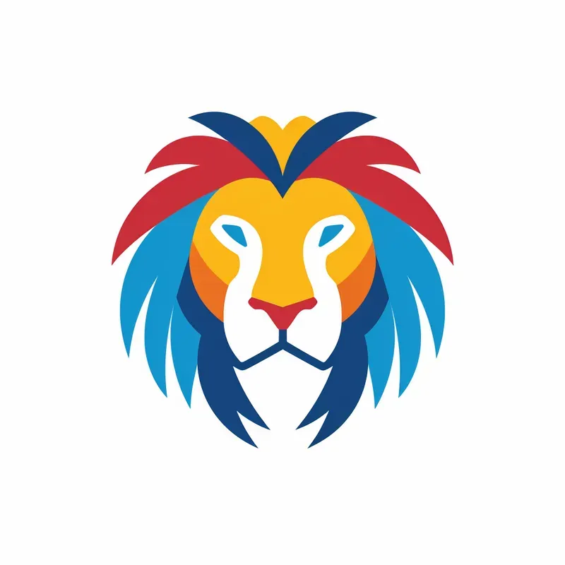 Modern Flat Color Logos Midjourney Prompt | PromptBase