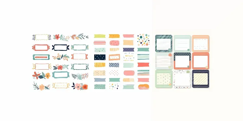 Simple Text Label Stickers Midjourney Prompt | PromptBase