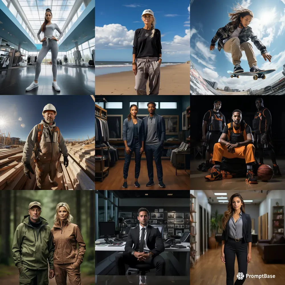 Professional Portrait Wide Shots Midjourney Prompt | PromptBase