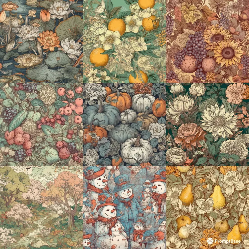 Soft Patterns Midjourney Prompt | PromptBase