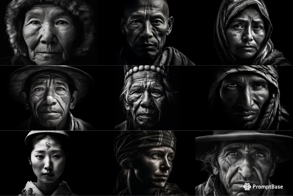 Cultural Portraits Midjourney Prompt | PromptBase