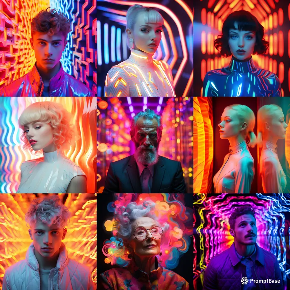 Modernism Inspired Portraits Midjourney Prompt | PromptBase