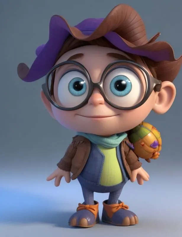 Cute 3D Character Models Leonardo Ai Prompt | PromptBase