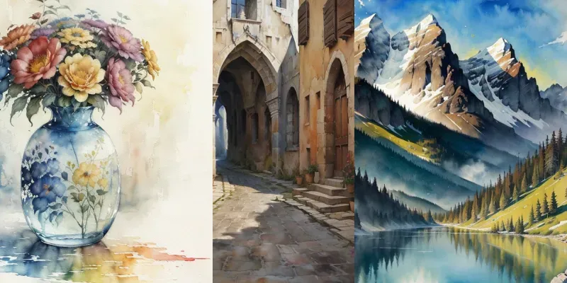 Beautiful Aquarell Paintings Stable Diffusion Prompt | PromptBase