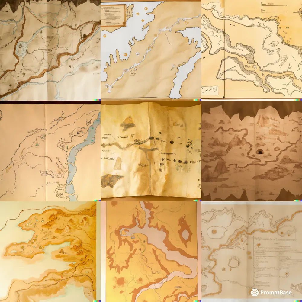 Tabletop RPG World Map Generator DALL·E Prompt | PromptBase
