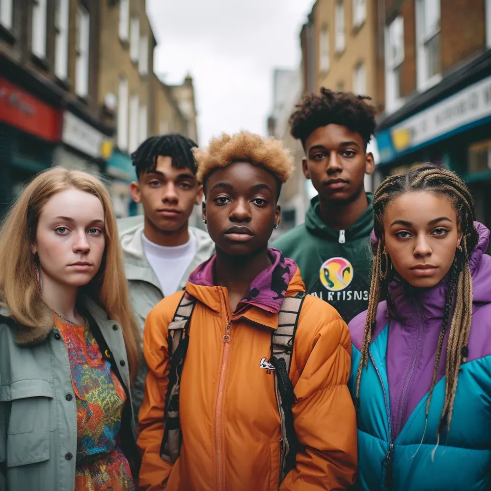 Portraits Young Generations In The World Midjourney Prompt | PromptBase