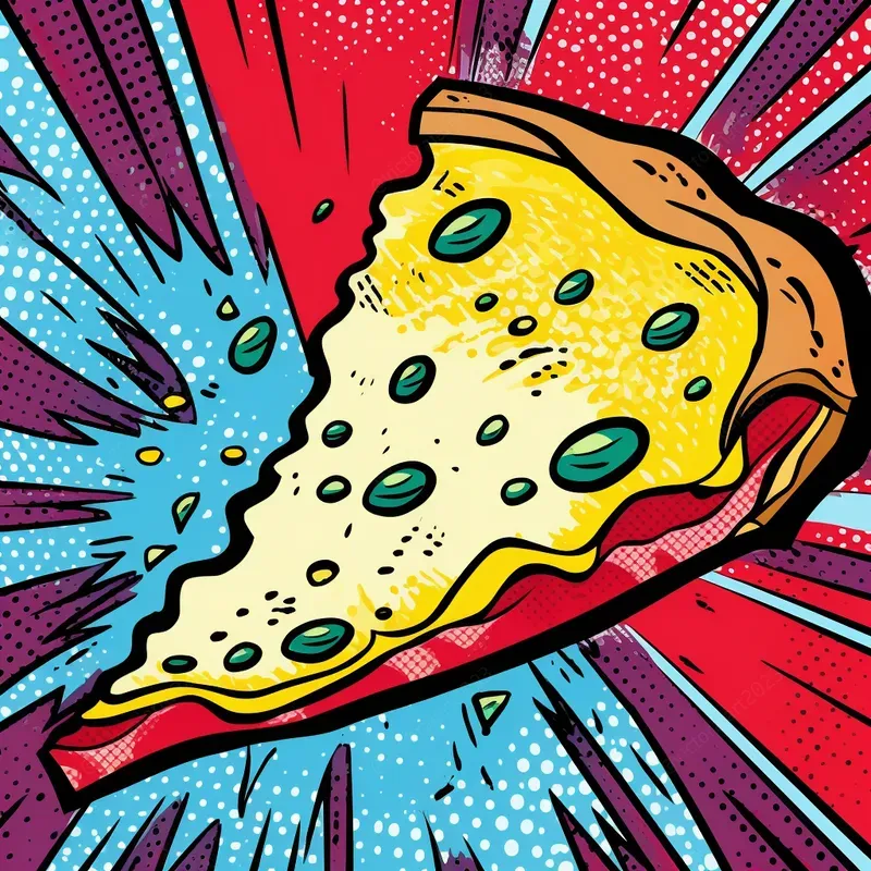 Food Pictures Comic Book Style Midjourney Prompt | PromptBase