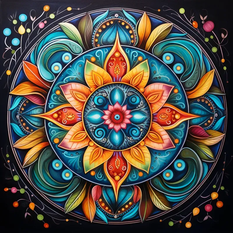 Mandalas Art Patterns Midjourney Prompt | PromptBase