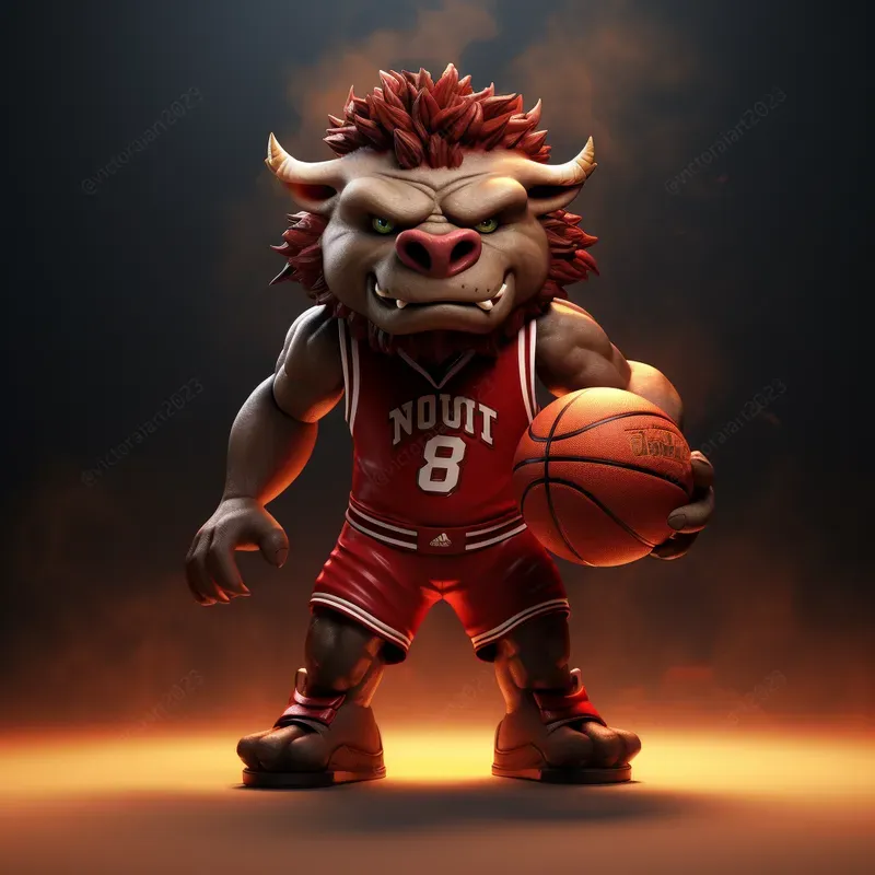 3D Basketball Monster Mascots Midjourney Prompt | PromptBase