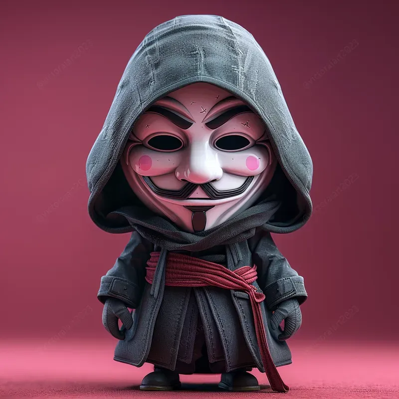 3D Villain Creepy Movie Character Art Midjourney Prompt | PromptBase