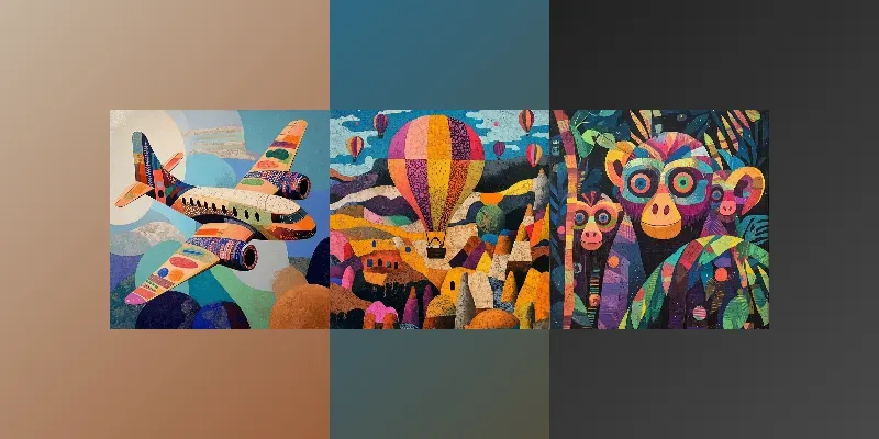 Art Deco Texture Color Painting Art Generator App | PromptBase