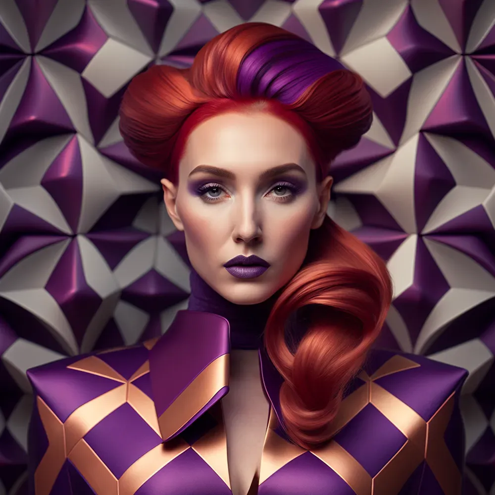 Unique Hair Designs For Women Midjourney Prompt | PromptBase