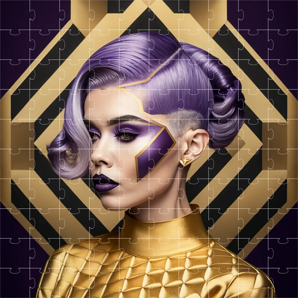 Unique Hair Designs For Women Midjourney Prompt | PromptBase