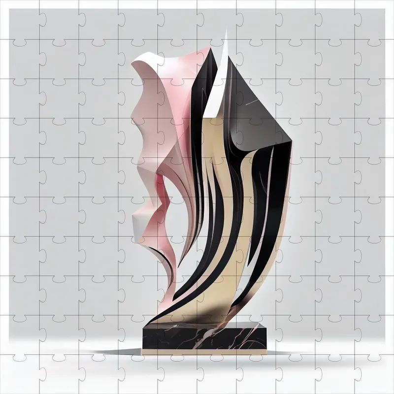 Unique Shaped Art Sculptures Midjourney Prompt | PromptBase