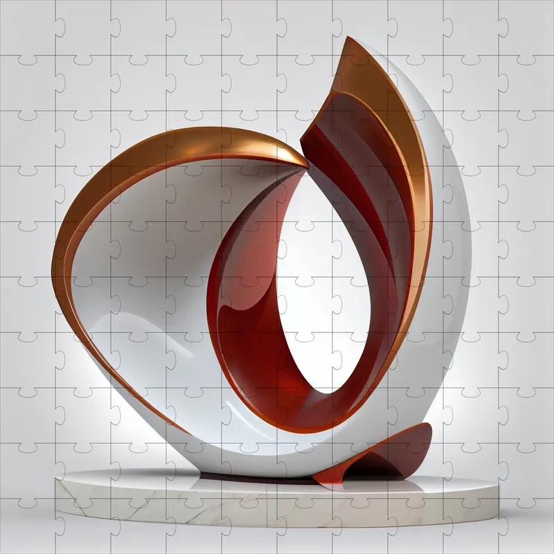 Unique Shaped Art Sculptures Midjourney Prompt | PromptBase