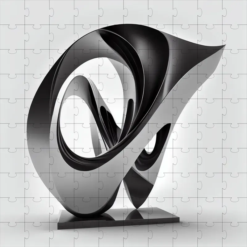 Unique Shaped Art Sculptures Midjourney Prompt | PromptBase