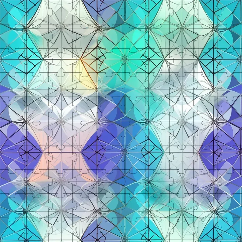 Seamless Fractal Tile Patterns Midjourney Prompt | PromptBase