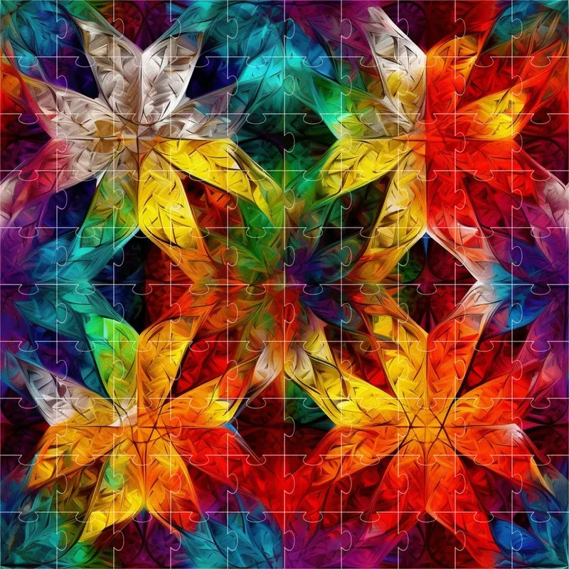 Seamless Fractal Tile Patterns Midjourney Prompt | PromptBase