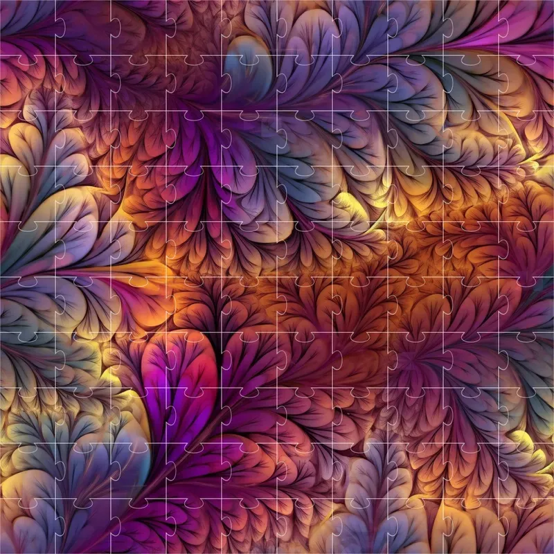 Seamless Fractal Tile Patterns Midjourney Prompt | PromptBase