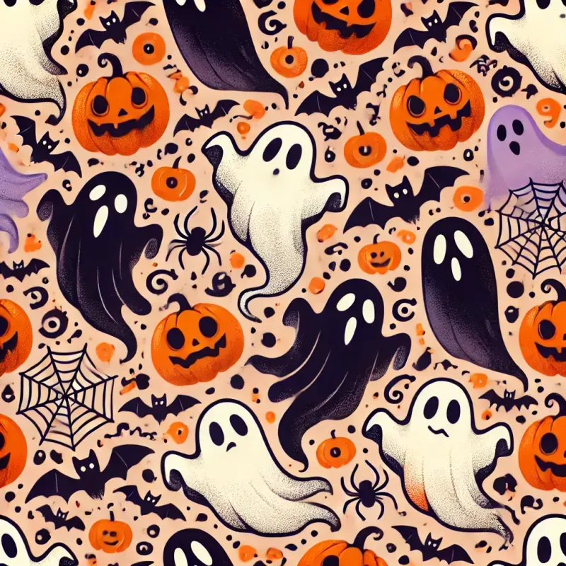 Spooky Halloween Patterns DALL·E Prompt | PromptBase