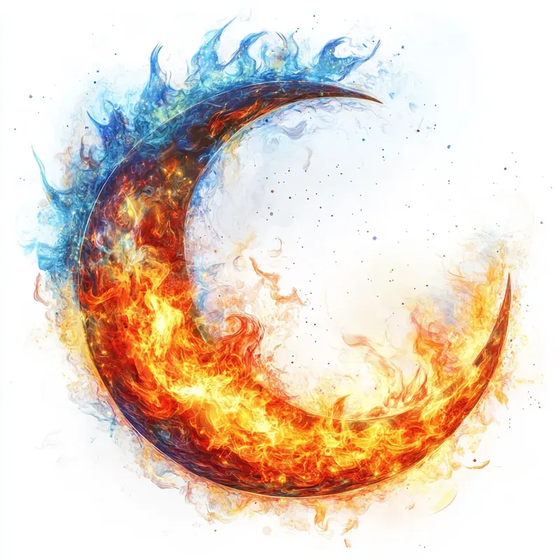 Dynamic Flame Themed Cliparts Midjourney Prompt | PromptBase