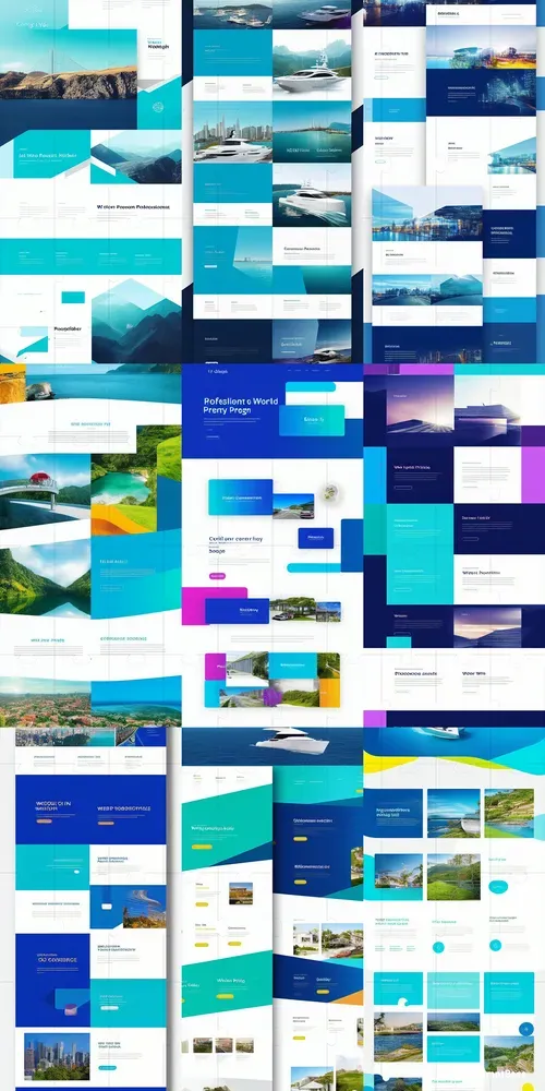 Professional Web Page Designs Stable Diffusion Prompt | PromptBase