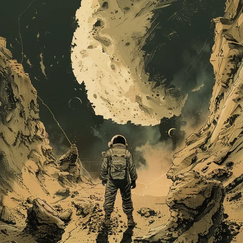 Foreboding Dark Comic Illustrations Midjourney Prompt | PromptBase