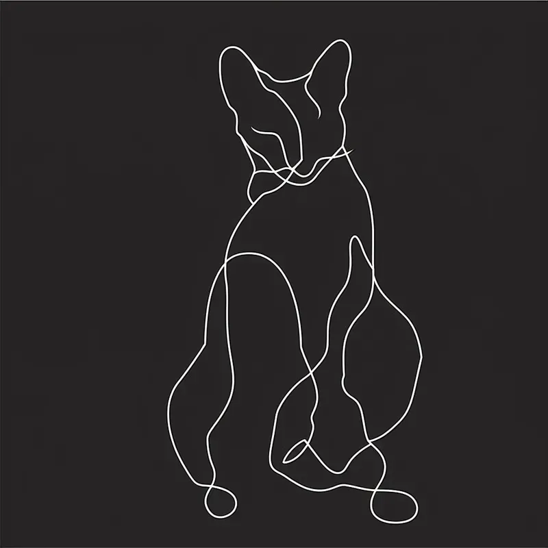 Minimalist Elegant Single Line Drawings Midjourney Prompt | PromptBase