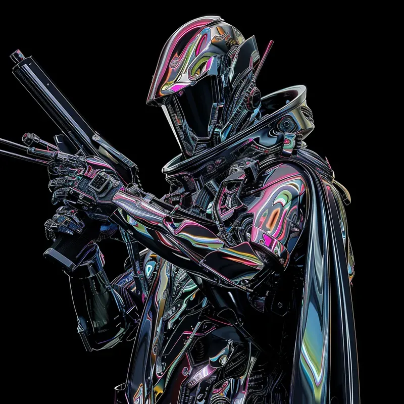 Sci-fi Futuristic Characters Galleries Midjourney Prompt | PromptBase