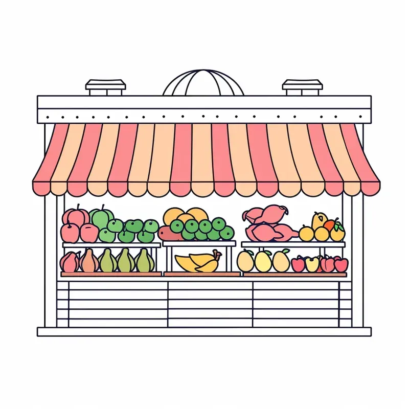 Flat Line Drawing Illustrations Midjourney Prompt | PromptBase