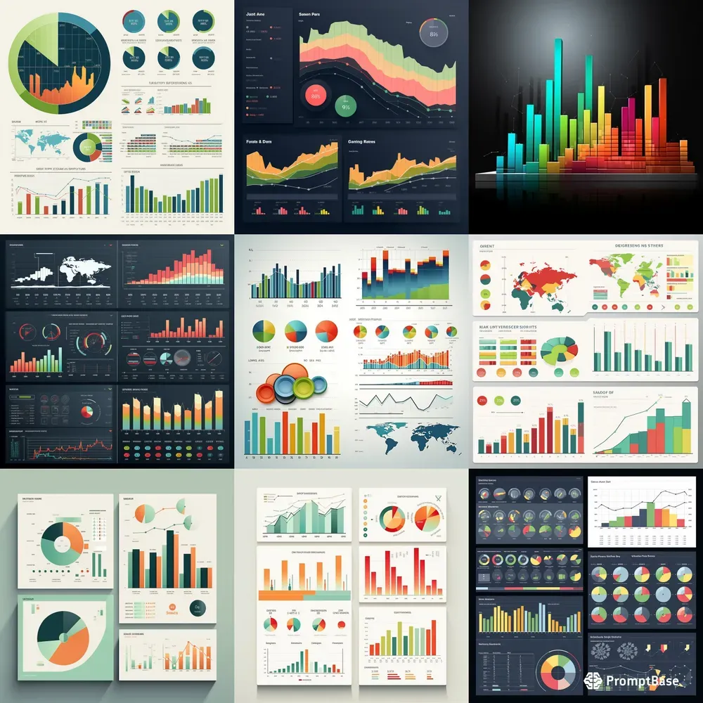 Stock Trading Market Infographics Midjourney Prompt | PromptBase