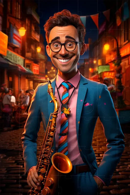 The Symphonies Of Absurd Portraits Midjourney Prompt | PromptBase