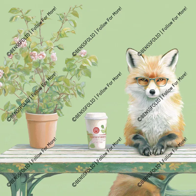 Whimsical Nature Art Illustrations Midjourney Prompt | PromptBase