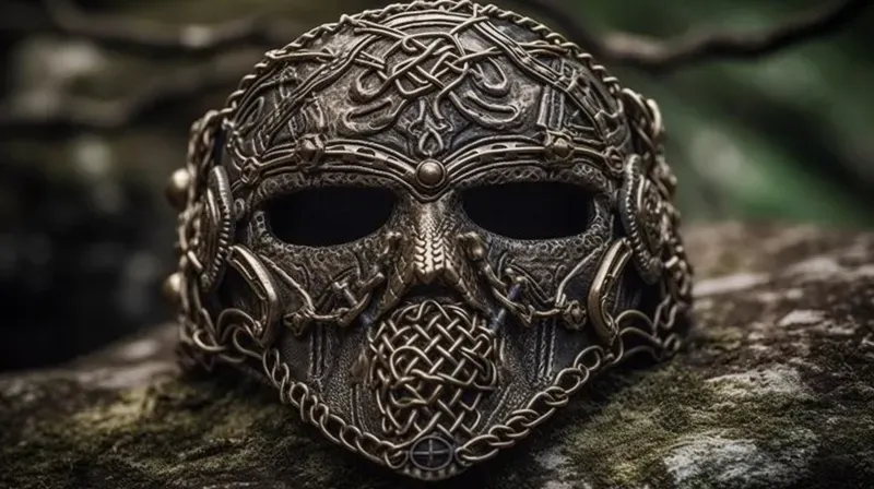 Decorative Norse Viking Art Midjourney Prompt | PromptBase