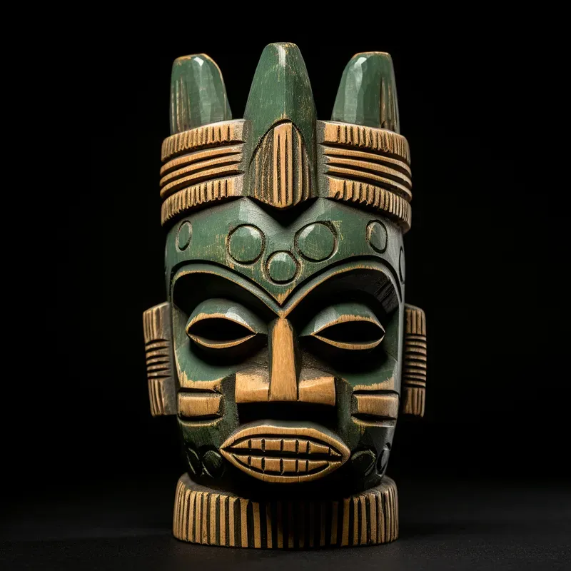 Yoruba Masks From Nigeria Midjourney Prompt | PromptBase