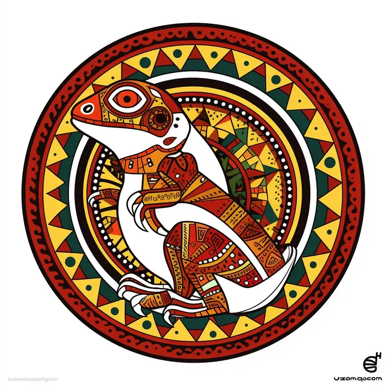 Panamanian Molas Tshirt Designs To Print Midjourney Prompt | PromptBase