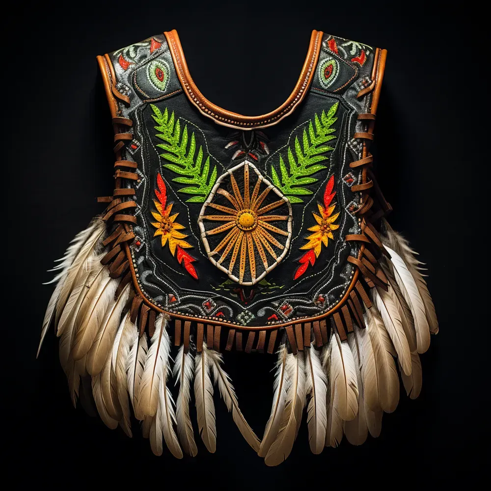 Traditional Porcupine Quillwork Sioux Midjourney Prompt | PromptBase