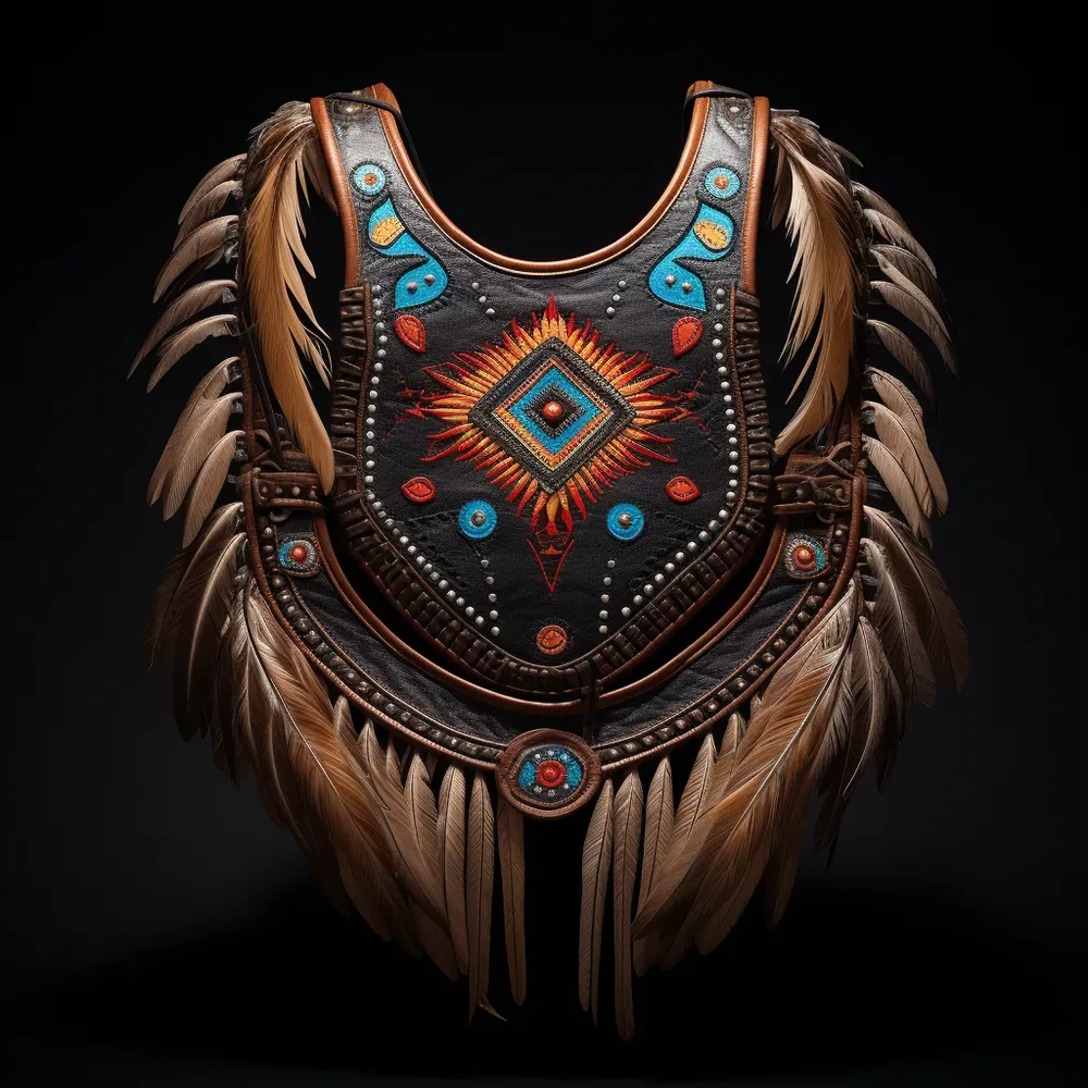 Traditional Porcupine Quillwork Sioux Midjourney Prompt | PromptBase