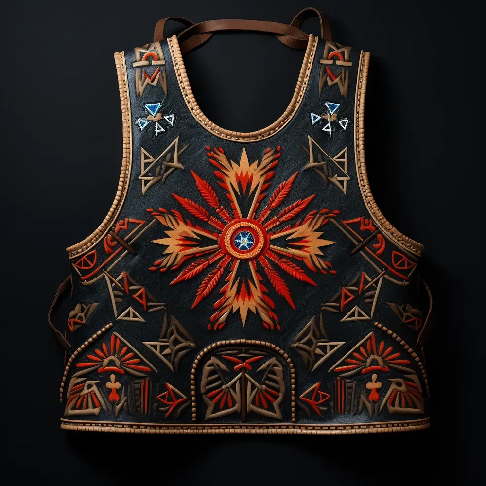 Traditional Porcupine Quillwork Sioux Midjourney Prompt | PromptBase