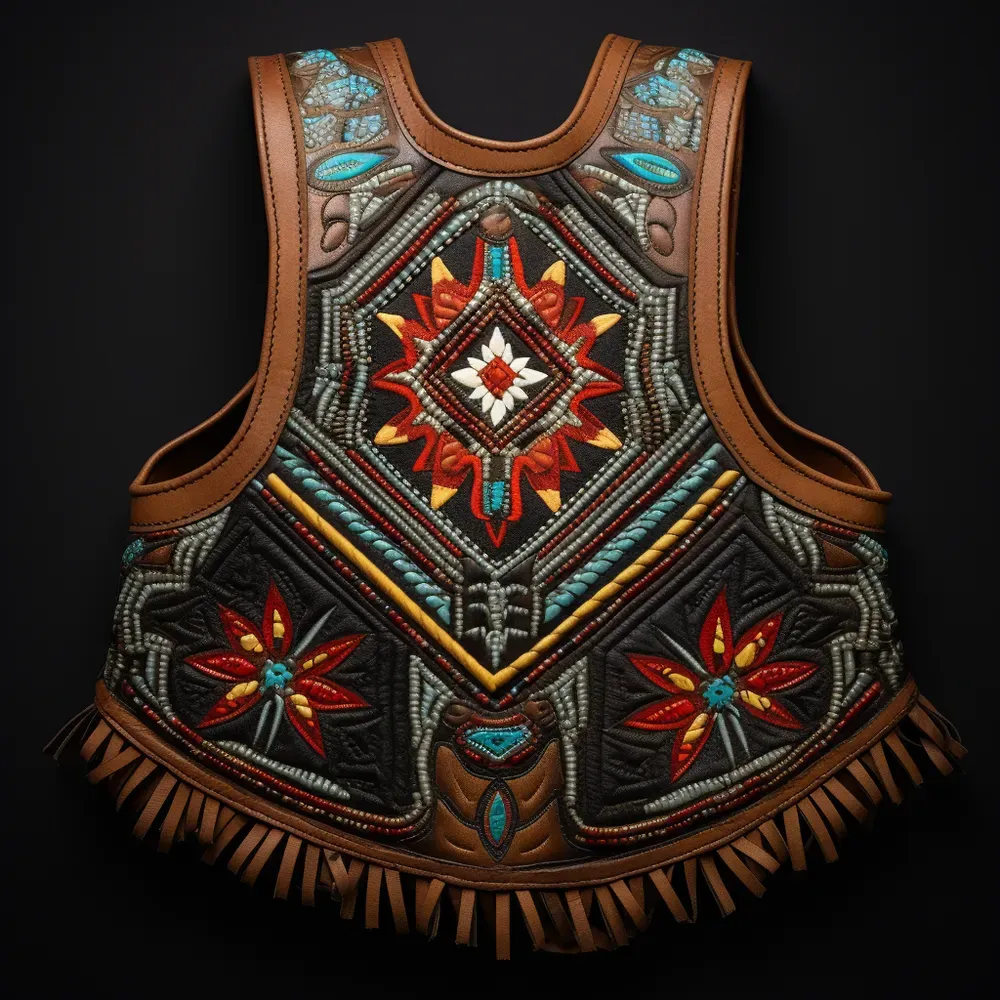 Traditional Porcupine Quillwork Sioux Midjourney Prompt | PromptBase