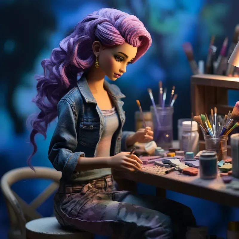 Customizable Barbie Dolls Midjourney Prompt | PromptBase