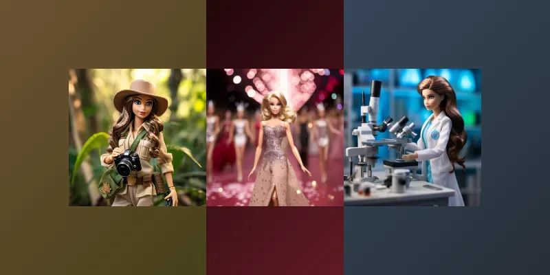 Customizable Barbie Dolls Midjourney Prompt | PromptBase