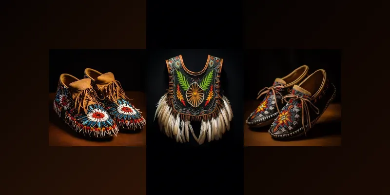 Traditional Porcupine Quillwork Sioux Midjourney Prompt | PromptBase