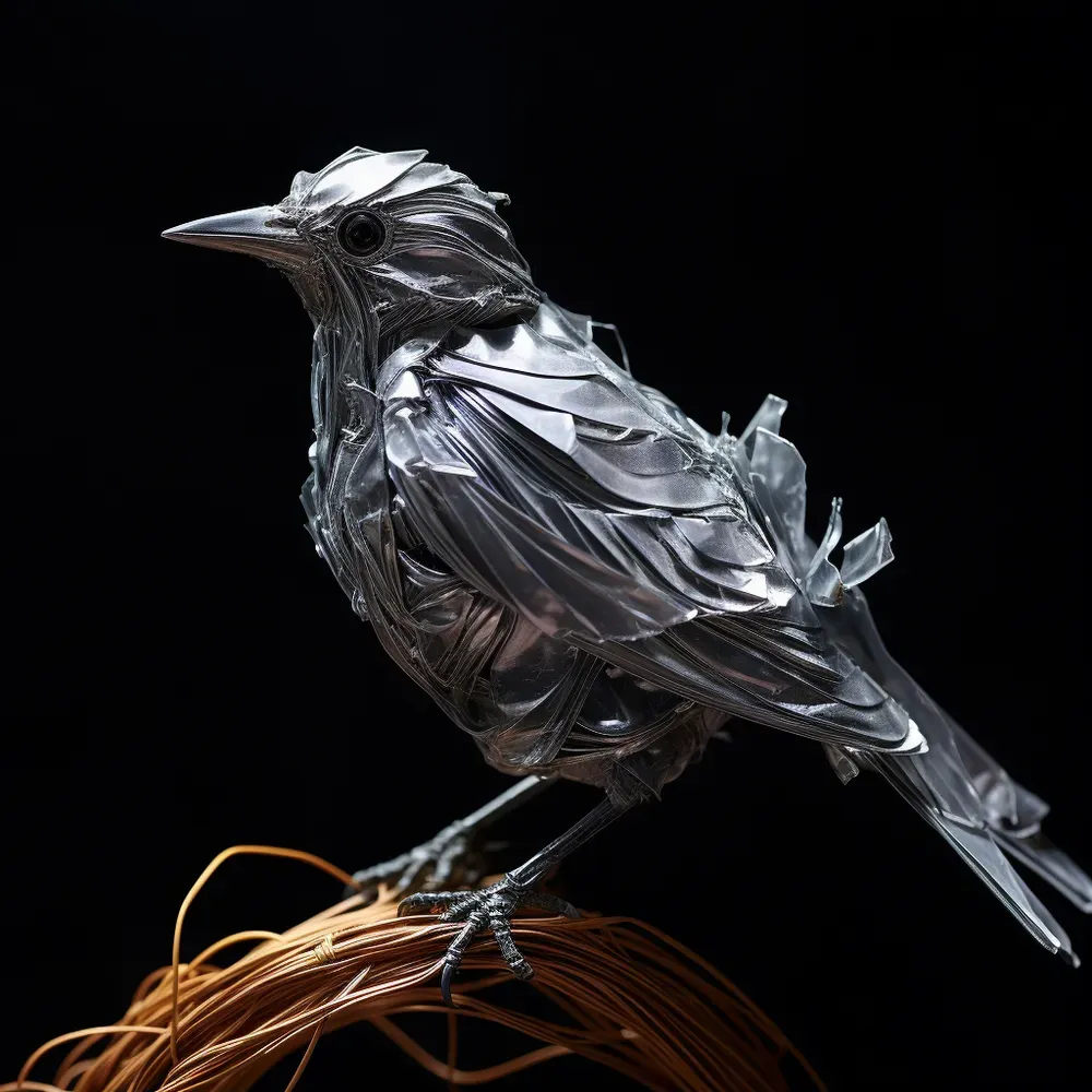 Aluminum Animal Sculptures Midjourney Prompt | PromptBase